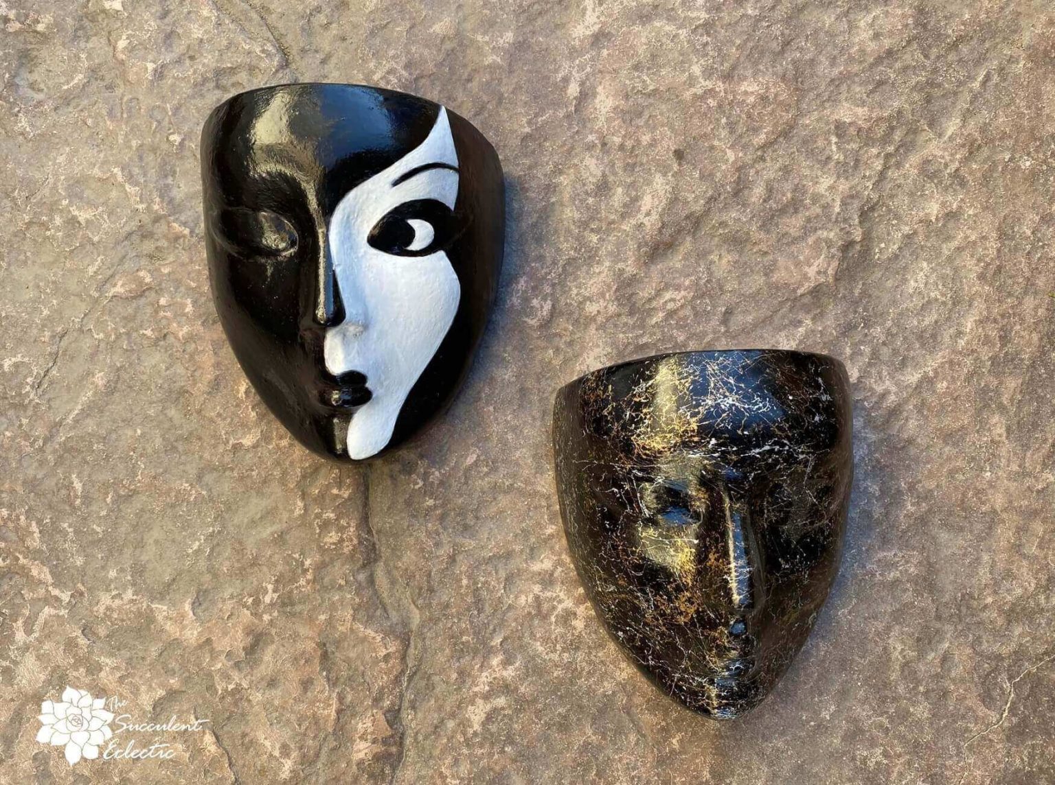 Planting Face Planters & Head Planters with Succulents! | The Succulent ...