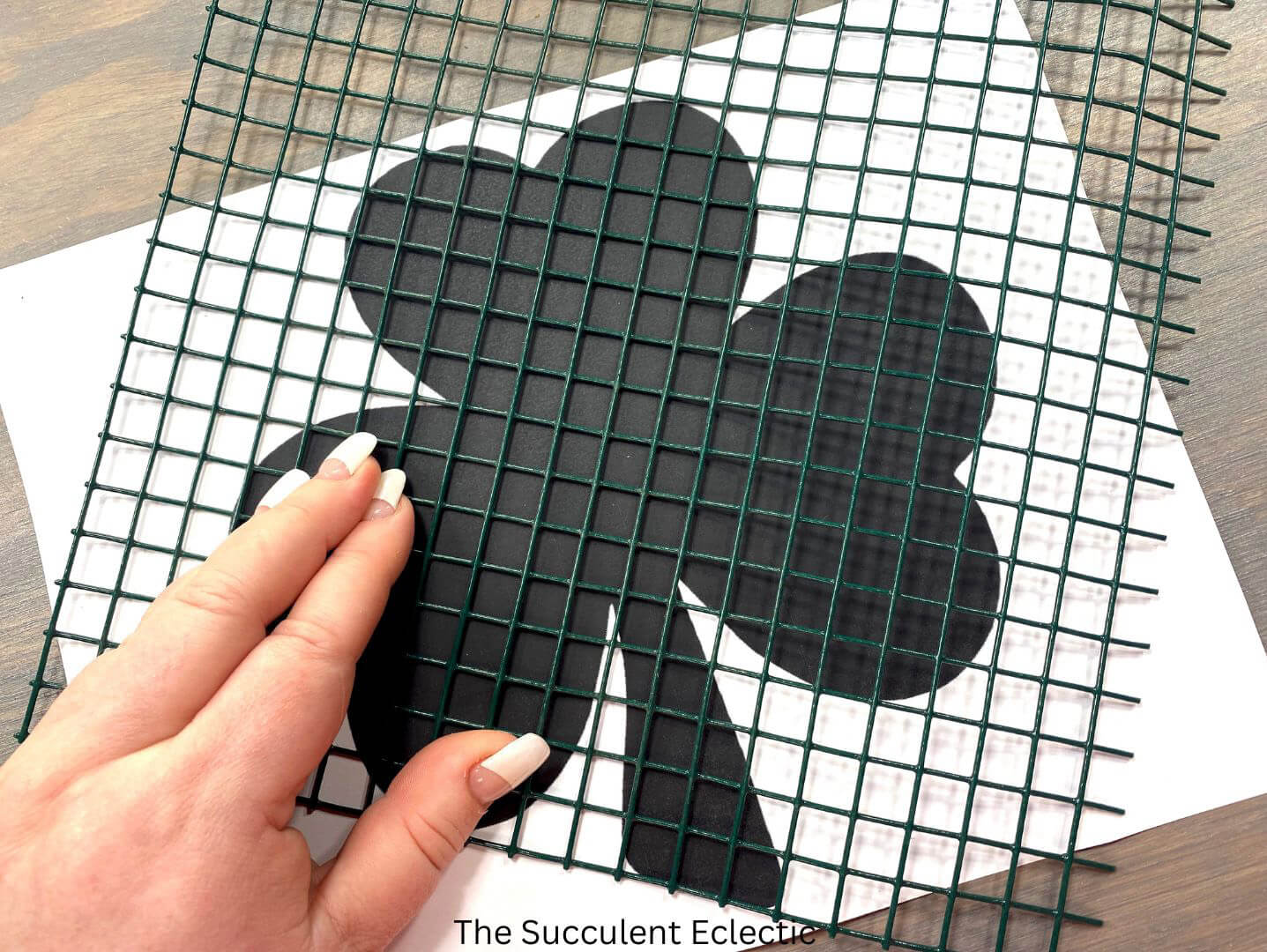 DIY Shamrock Planter + How to Make Any Shape Wire Planter! | The ...